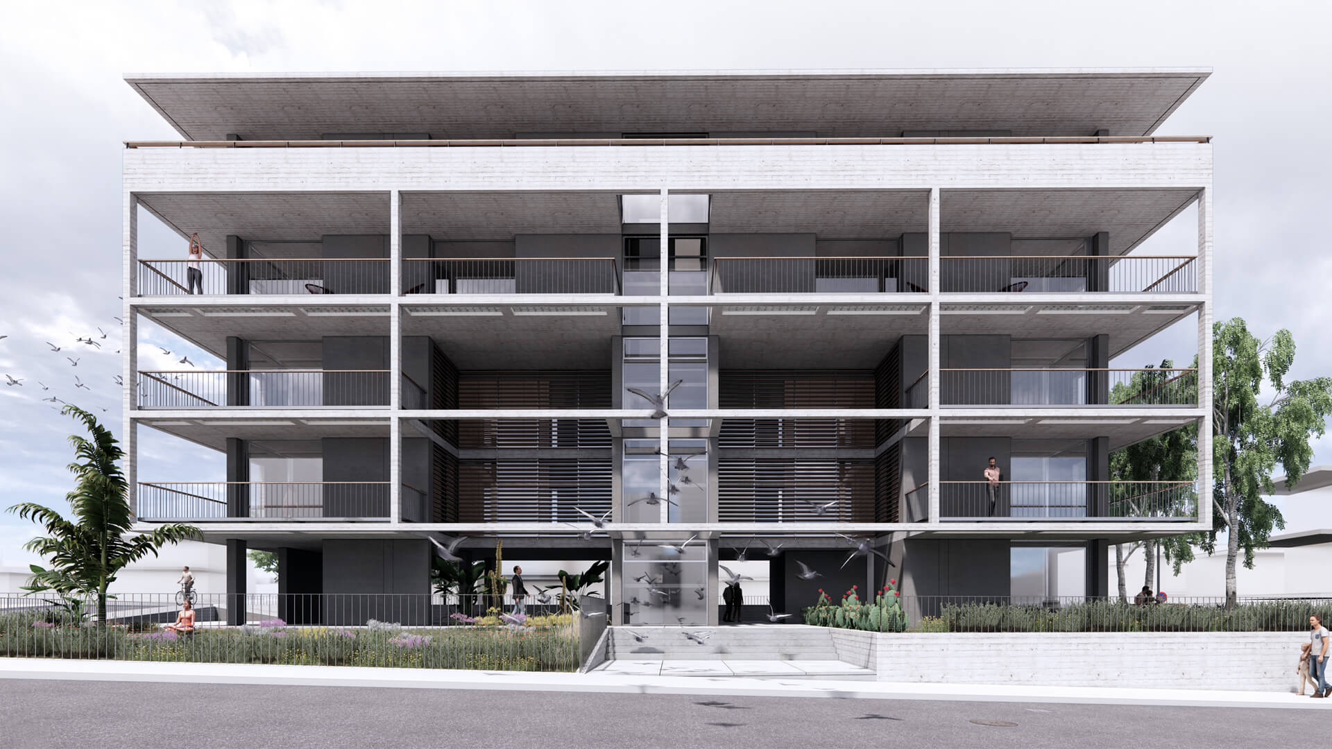 Apartment building in Neo Iraklio - ek magazine | Architectural ...