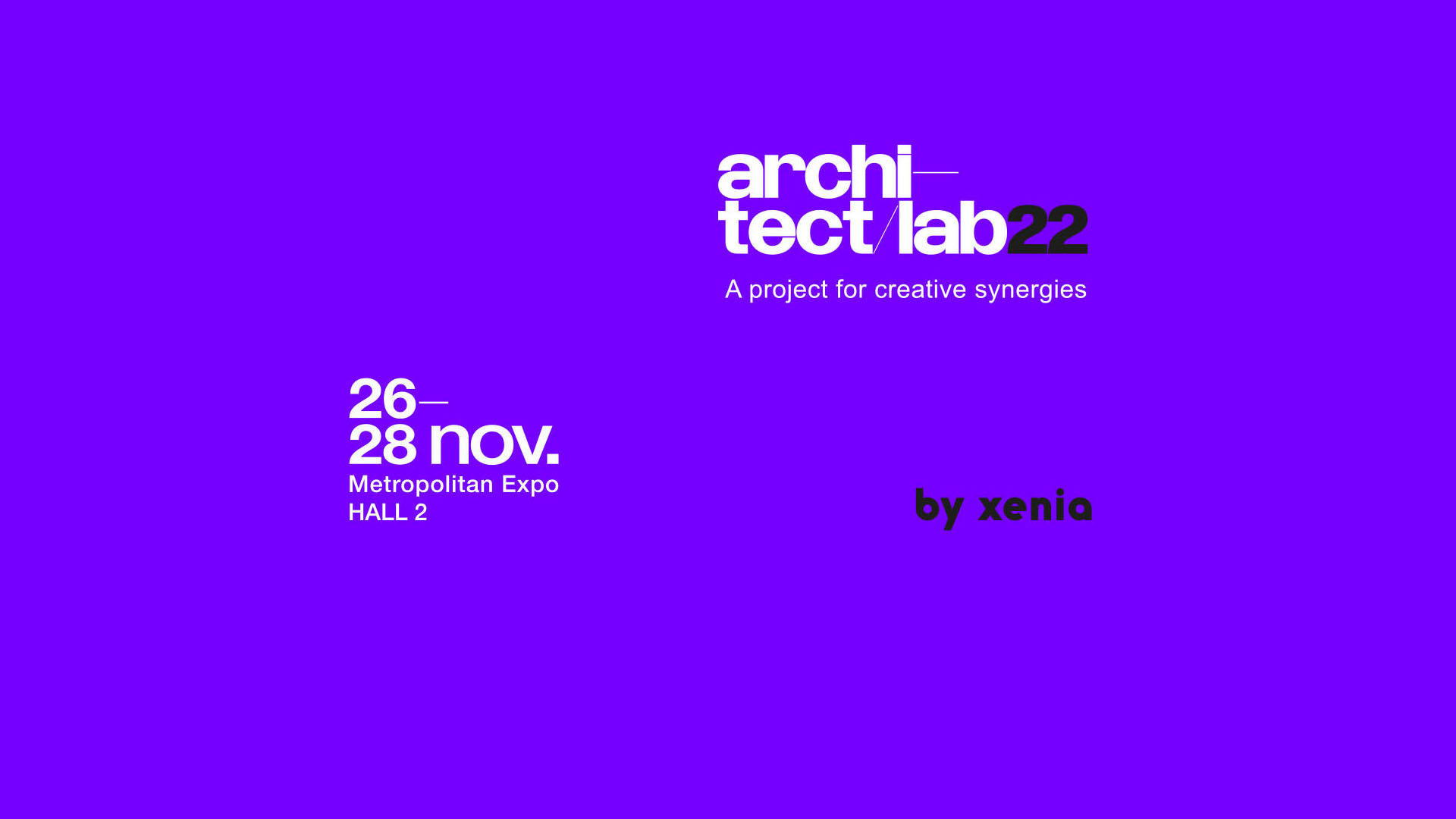 Xenia Architect Lab lectures - ek magazine | Architectural Publications